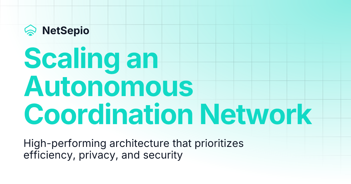 Scaling an Autonomous Coordination Network | NetSepio